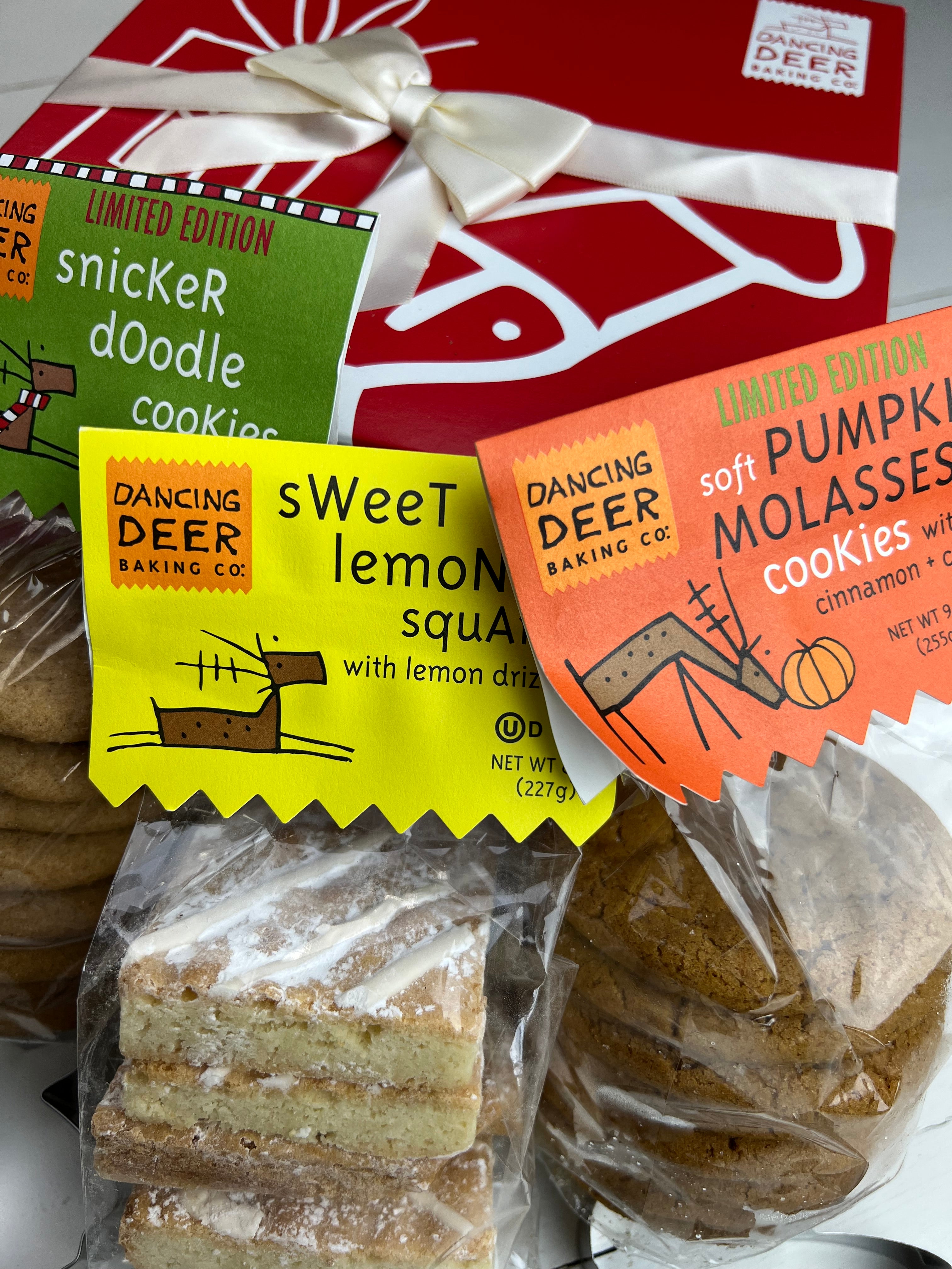 East Coast Swing Combo - Cookie and Brownie Gift Box (14 Cookies, 4 Br ...