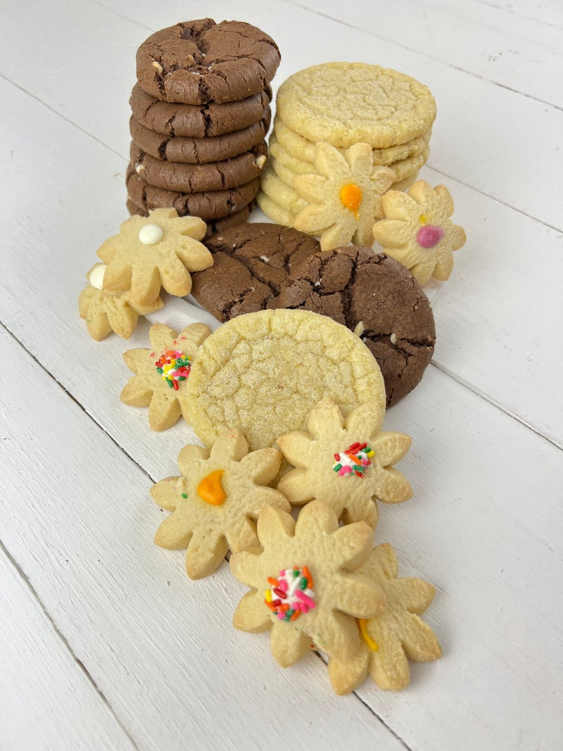 Samba Cookie Gift Box - Spring Gift Box Approx 26 Cookies– Dancing Deer ...