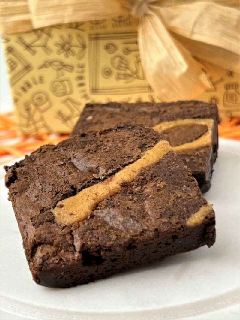 Peanut Butter 8 Brownie Gift Box– Dancing Deer Baking Company